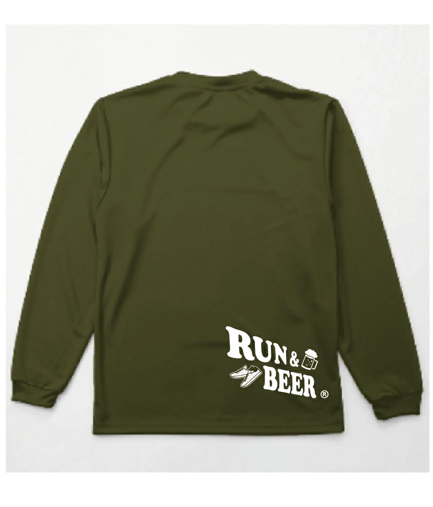 RUN&BEER Long sleeve「 Running BEER －TRAIL－ 」 | MUNICAN